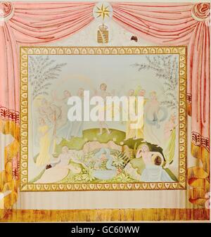 APOLLO UND MUSEN Stockfotografie - Alamy