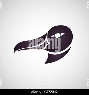 Albatros logo Icon Design, Vektor, Abbildung Stock-Vektorgrafik - Alamy