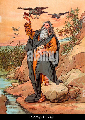 Elijah, Prophet des alten Testaments, Erhöhung der Sohn der Witwe von ...