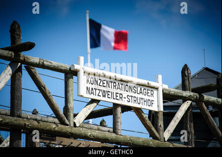 Frankreich, Elsass, Natzweiler Struthof camp, Gaskammer Stockfoto, Bild ...