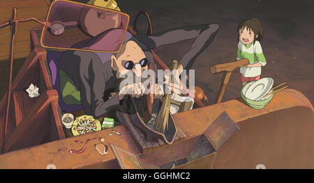 CHIHIROS REISE INS ZAUBERLAND / Spirited Away JP 2003 / Hayao Miyazaki Haku Und Chihiro Regie ...