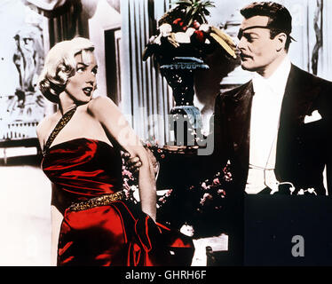 Alex d ' Arcy, Marilyn Monroe / wie ein Millionär 1953 heiraten: Jean ...