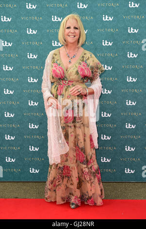 London, UK. Nichola McAuliffe bei der Weltpremiere der neuen ITV Serie ...