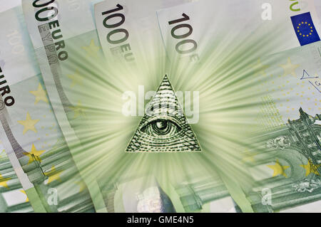 Dollar USA. Element des Bildes der Vereinigten Staaten ein-Dollar ...