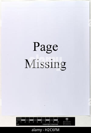 Diese Korrespondenz zwischen Henry Bolander und George Engelmann aus ...