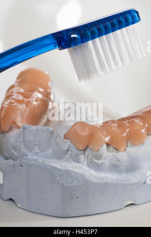 Abdruck, eingestellten Biss-Schiene, Michigan-Schiene, mittlere ...