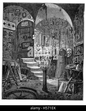 Instrumente der Folter Stockfotografie - Alamy