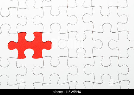 Puzzle fehlende Stück Abschnitt Segment Teil Problembereich ziehen ...