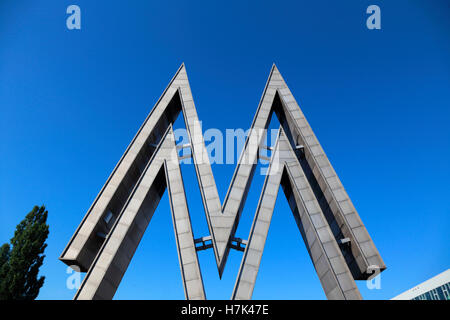 Sachsen Sachsen Leipzig Messezeichen Stockfotografie - Alamy