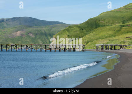 Alaska, Aleuten Inselkette, Ratte Inseln Kiska Insel (Aleuten ...
