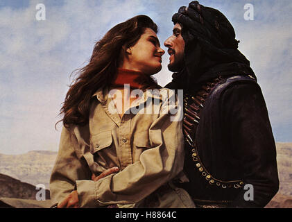 BROOKE SHIELDS, LAMBERT WILSON, Sahara, 1983 Stockfotografie - Alamy