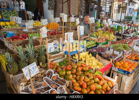 Italien, Sizilien, Palermo, Ballarò-Markt Stockfoto, Bild: 155161269 ...