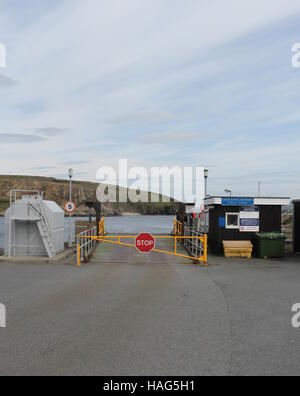 Gutcher Ferry Terminal schreien Shetland Inseln Schottland nach Hause ...