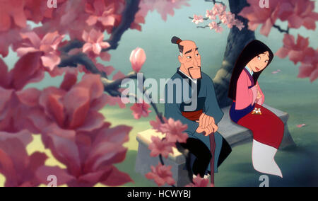 MULAN, Fa Zhou, Mulan, 1998, ©Walt Disney Bilder/Courtesy Everett ...