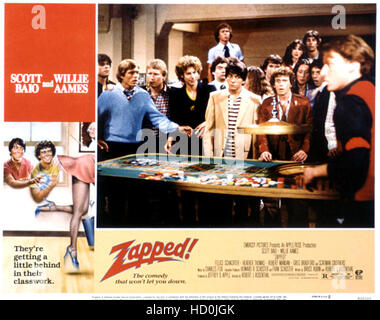 ZAPPED!, Willie Aames, 1982, TM und Copyright (c) 20. Century Fox Film ...
