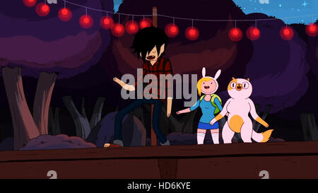 ADVENTURE TIME (aka Abenteuer Zeit mit FINN & JAKE), von oben: Finn ...