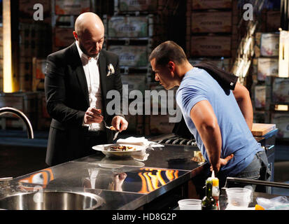 MASTERCHEF (aka MEISTERKOCH) (v.l.): Kandidat Köche Tony Carbone ...