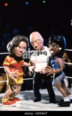 CELEBRITY DEATHMATCH (aka MTV CELEBRITY DEATHMATCH), von links: Mills ...