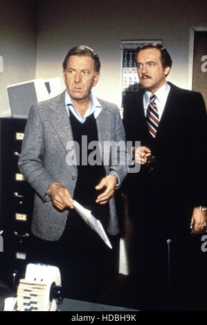 QUINCY M.E. (v.l.): John S. Ragin, Joseph Roman, Jack Klugman, Robert ...