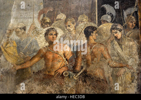 Achilles ist aufgeben müssen Briseis, der Gefangene mit denen er, zu ...