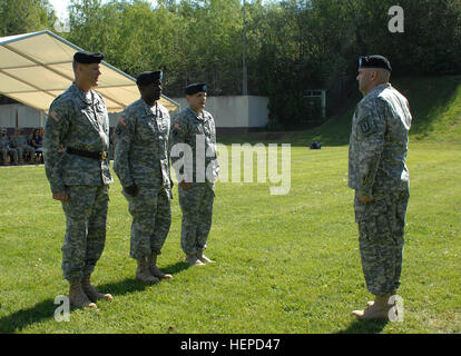 Generalmajor John R. O'Connor, den kommandierenden General der 21 ...