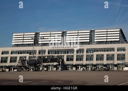 Flughafengebäude Terminal 2, Flughafen Stuttgart, Stuttgart, Baden ...