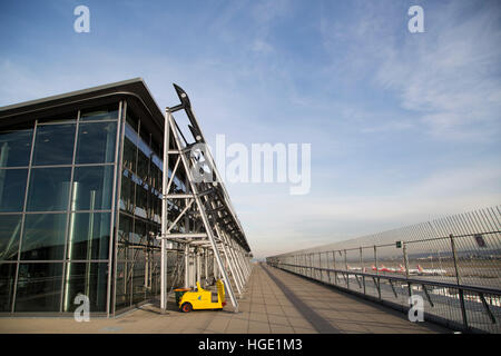 Flughafengebäude Terminal 2, Flughafen Stuttgart, Stuttgart, Baden ...