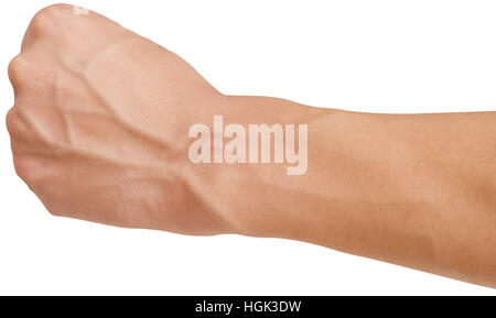 Arm mit sichtbare Venen Stockfotografie - Alamy