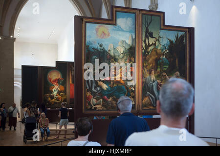 Isenheimer Altar mit der Versuchung des Heiligen Antonius von Matthias ...