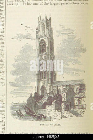 Das Bild von „The Illustrated Universal Gazetteer“ zeigt einen detaillierten Eintrag zu einer ...