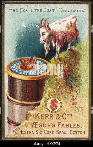 Kerr & Co Aesop-Fabeln. Der Fuchs & der Storch sehen andere Seite ...