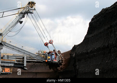 Braunkohle Bagger, Braunkohle, Tagebau Hambach, Morschenich, Elsdorf ...