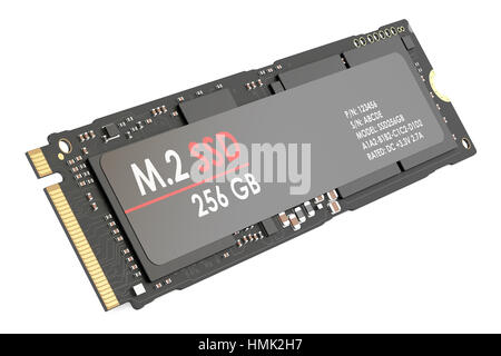 Festplatte SSD-m2 auf der Hauptplatine Hintergrund Stockfoto, Bild ...