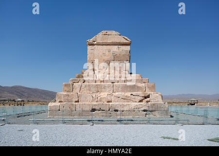 Mausoleum von Kyros II. Achämenidischen König von Persien (559-530 v ...