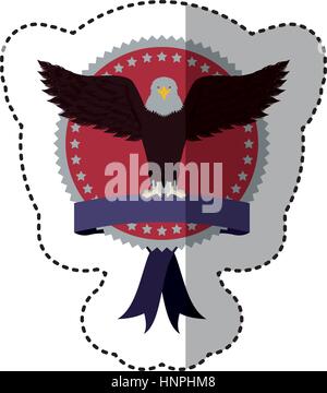 Wappen Adler Zeichen Symbol Imge, Vektor-Illustration-design Stock ...