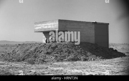 Trinity Test Site, Manhattan Project, Jumbo, 1945 Stockfotografie - Alamy