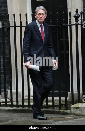 Bundeskanzler PHILIP HAMMOND nimmt an einer Kabinettssitzung in der ...