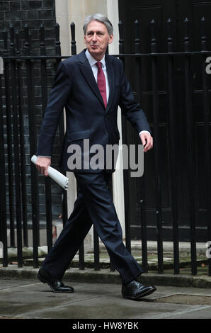 Bundeskanzler PHILIP HAMMOND nimmt an einer Kabinettssitzung in der ...