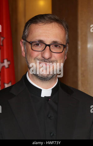 Gast, die Teilnahme an traditionellen jährlichen Matthiae Mahl ...