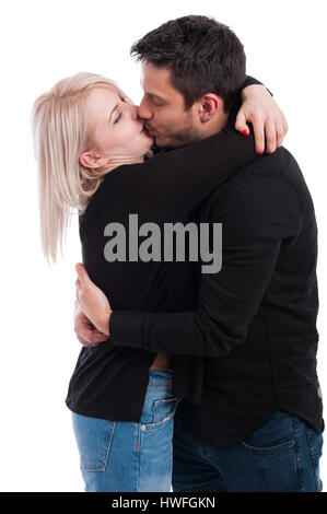 Paar leidenschaftlich küssen Stockfoto, Bild: 14794289 - Alamy