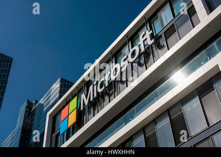 Microsoft German Headquaters Gebäude, München, Deutschland ...