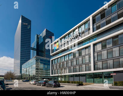Microsoft German Headquaters Gebäude, München, Deutschland ...