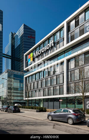 Microsoft German Headquaters Gebäude, München, Deutschland ...