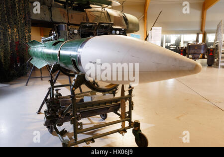 Anleitung Version der Buk M1 Boden-Luft-Rakete auf dem Display an der ...