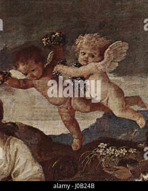 Nicolas Poussin - Le Triomphe de Neptune Ou La Naissance de Vénus ...