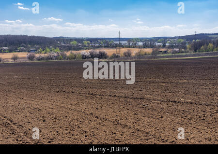 Schwarzerde der Ukraine, schwarzer Erde land Stockfotografie - Alamy
