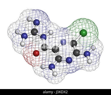 Amilorid Diuretikum Molekül verwendet in der Behandlung von ...