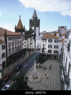 Blick auf Funchal, Madeira Stockfotografie - Alamy