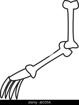 Cartoon lustig Skelett tanzen Vektor Abbildung - Bild: 212266336 - Alamy