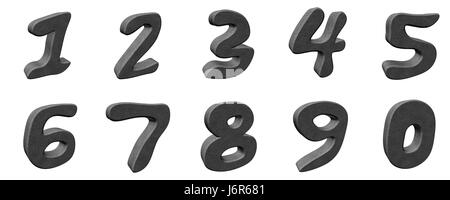 Null Ziffer null Piktogramm Symbol Piktogramm Handel Symbol schreiben ...